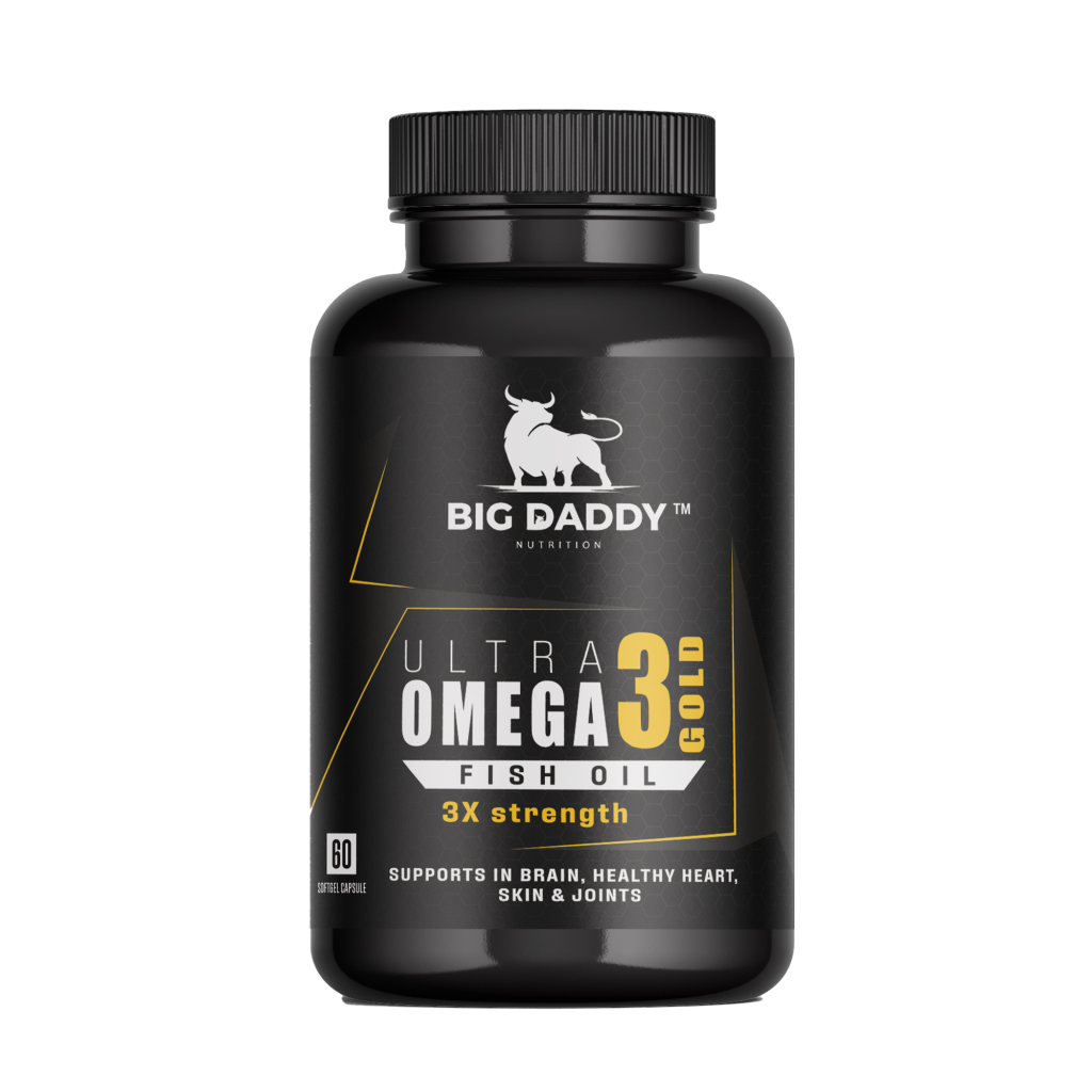 Omega 3 Fish oil 3x strength - Big Daddy Nutrition